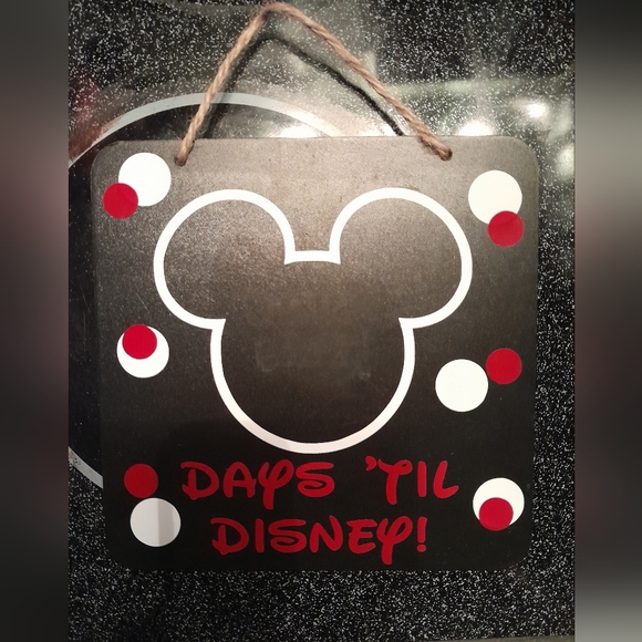 Art | Disney Countdown Sign | Poshmark